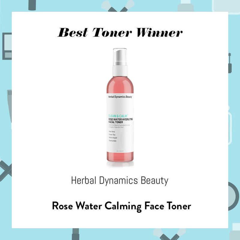 Rose Water Calming Face Toner | Award Winning Balancing Natural Toner